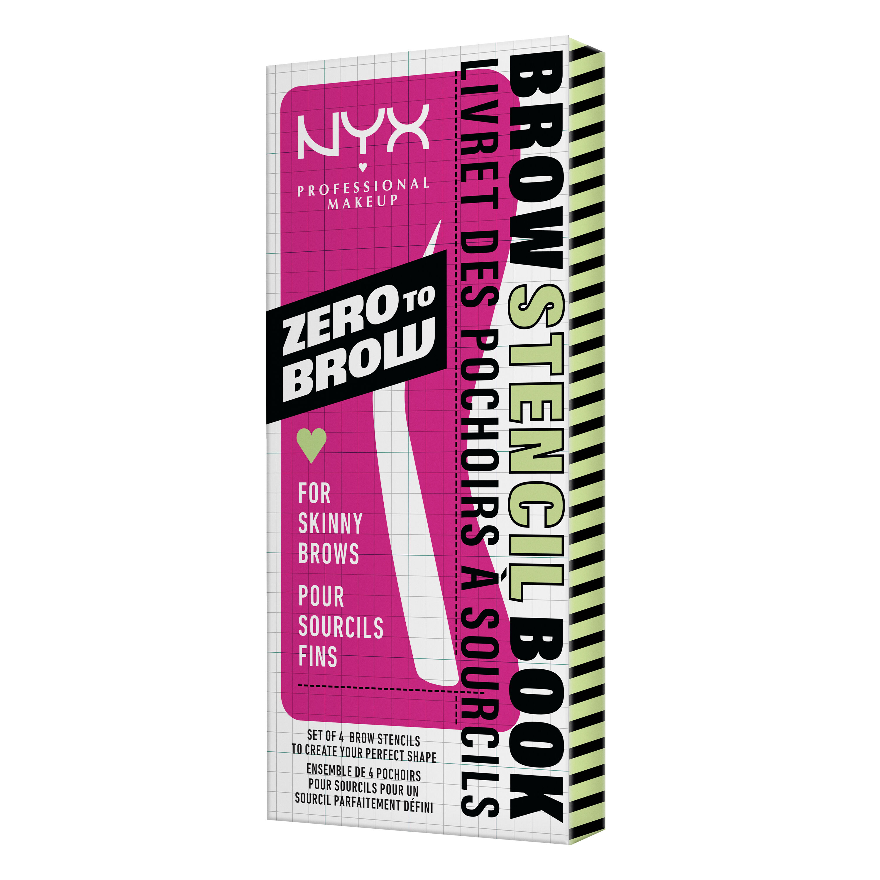 Zero To Brow Stencil per Sopracciglia | NYX Professional Makeup